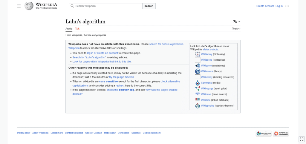 Luhn's Algorithm: Validate Data Entries, Verify Customer Data, Ensure Accuracy