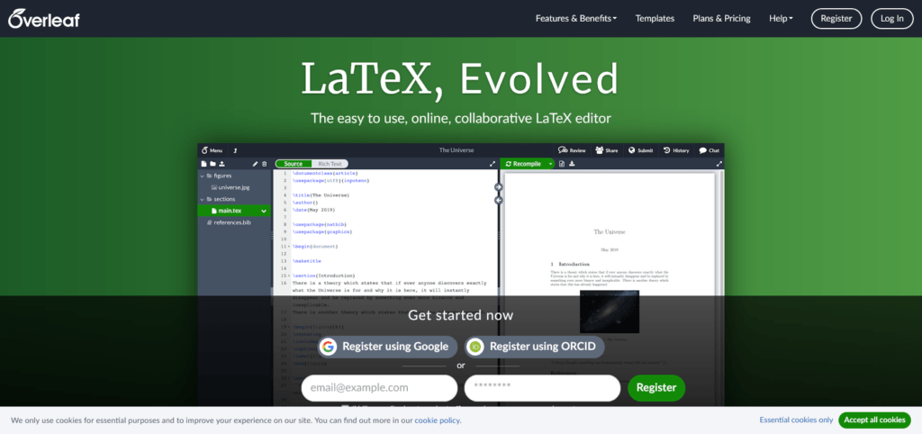 Overleaf Review and Features: Create, Store, and Collaborate on Documents Efficiently