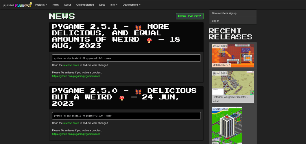 Pygame: Building 2D Arcade Games and Creating Immersive 3D Worlds