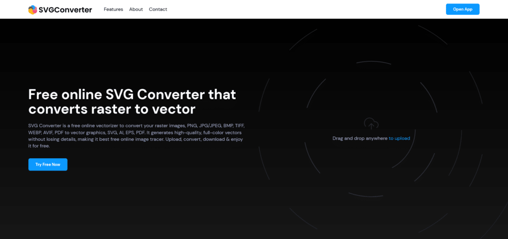 SVGConverter: A Powerful Free Online Vectorizer - Review and Features