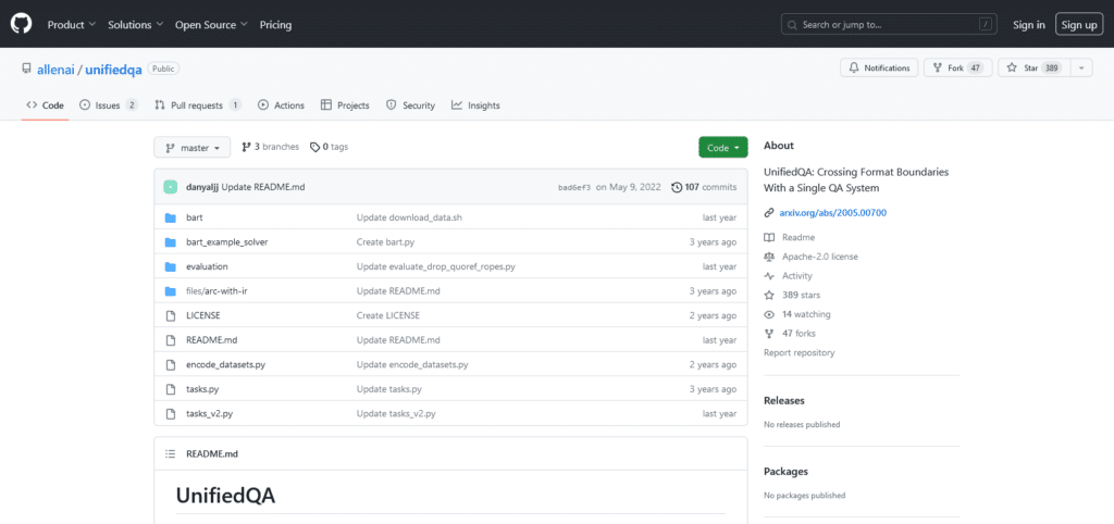 UnifiedQA: A Powerful Tool for Building Custom Question-Answering Systems