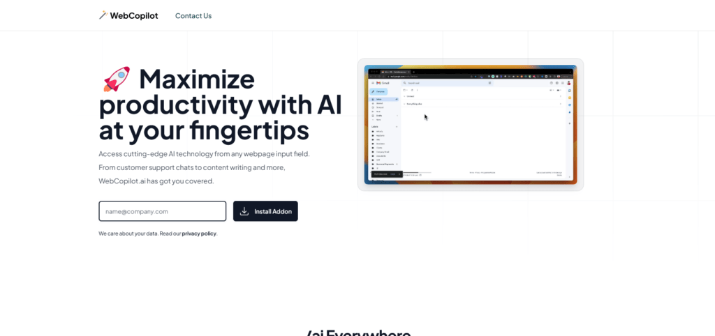 WebCopilot: A Time-saving AI Writing Service for High-quality Notion Pages